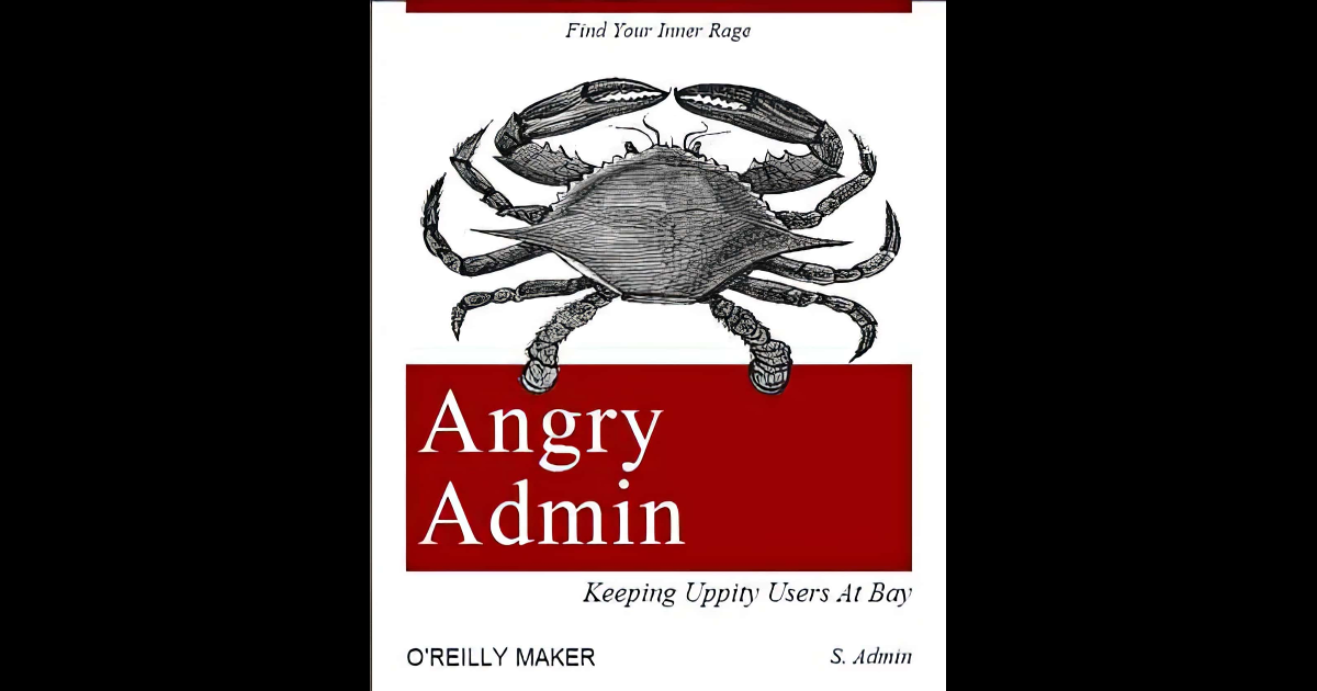Angry Admin | O'RLY Covers