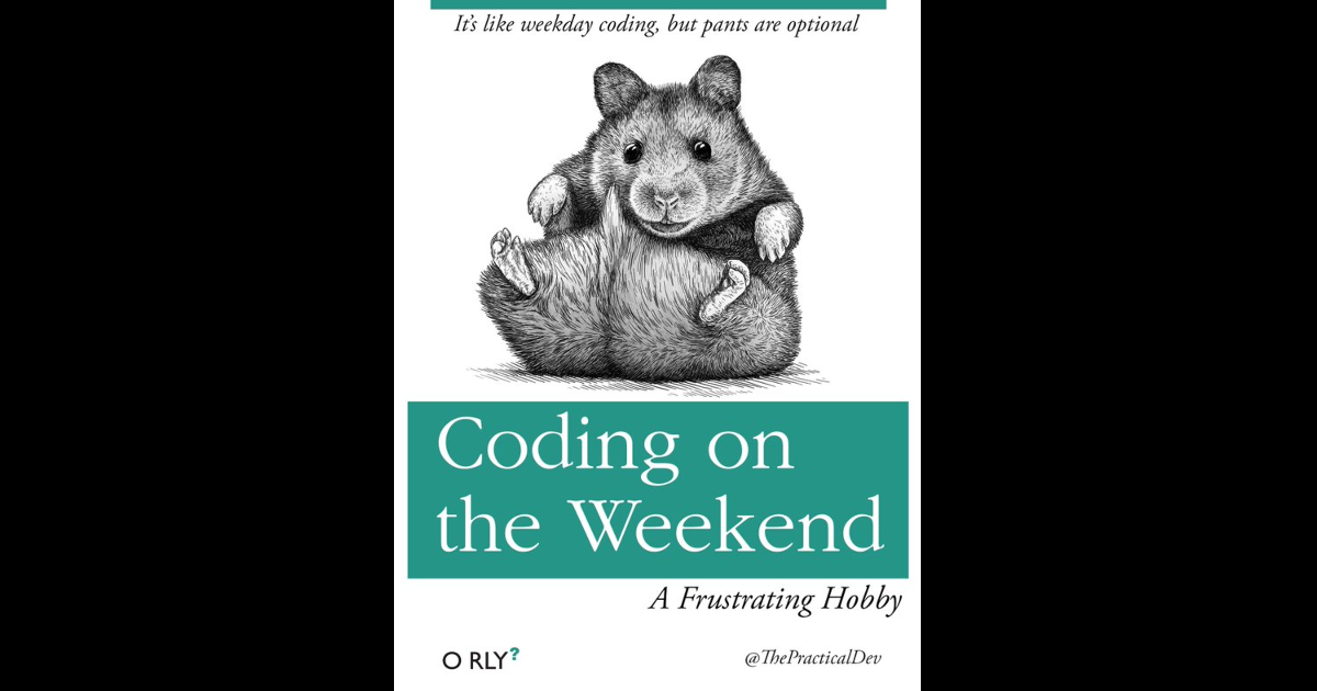 Coding on the Weekend | O'RLY Covers