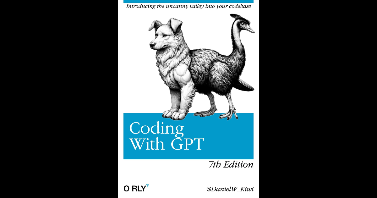 Coding with GPT | O'RLY Covers