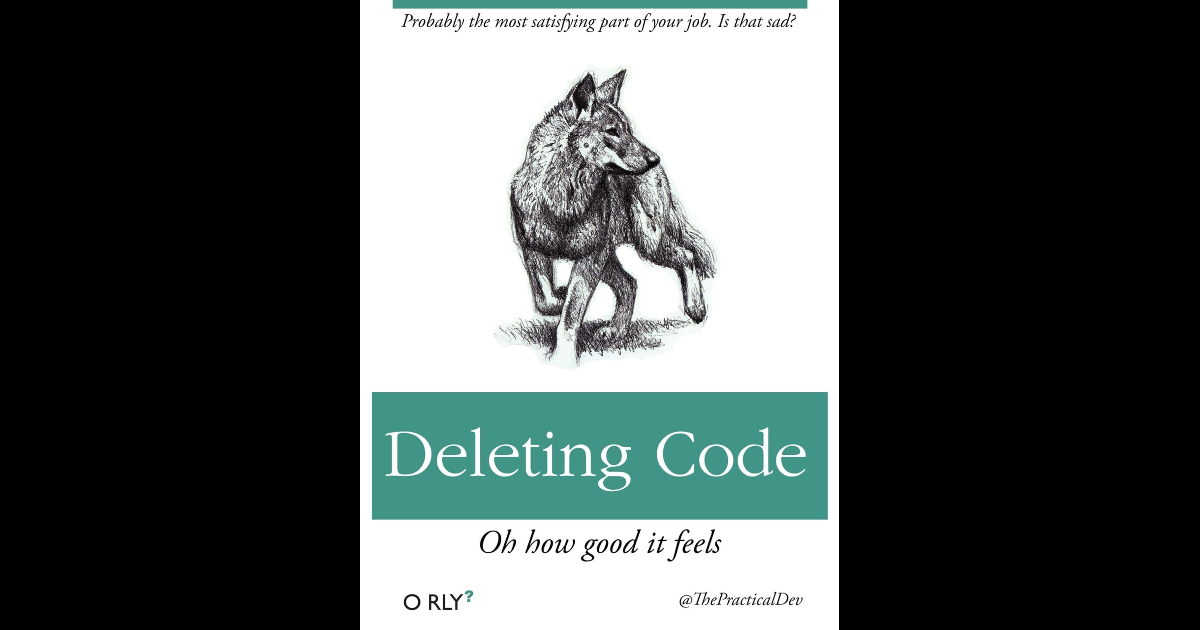 Deleting Code | O'RLY Covers
